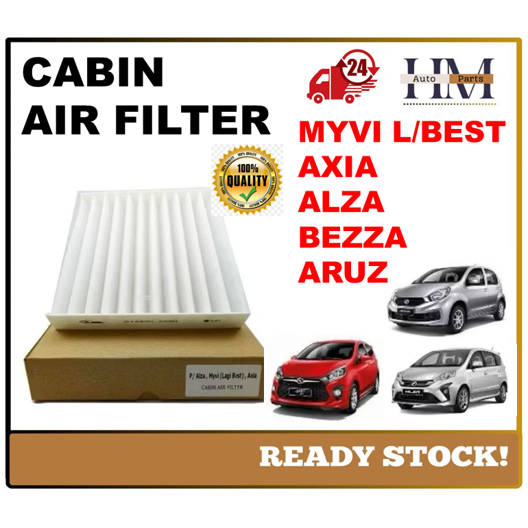 Perodua Myvi Lagibest Alza Axia Bezza Cabin Filter Aicon Filter ...