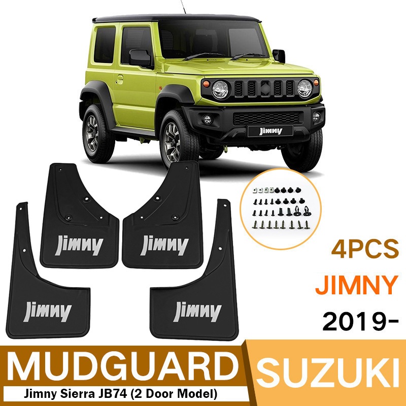 [READY STOCK] 1 Set 4pcs Suzuki Jimny JB74 2019-2025 Mud Flap Mud Guard ...