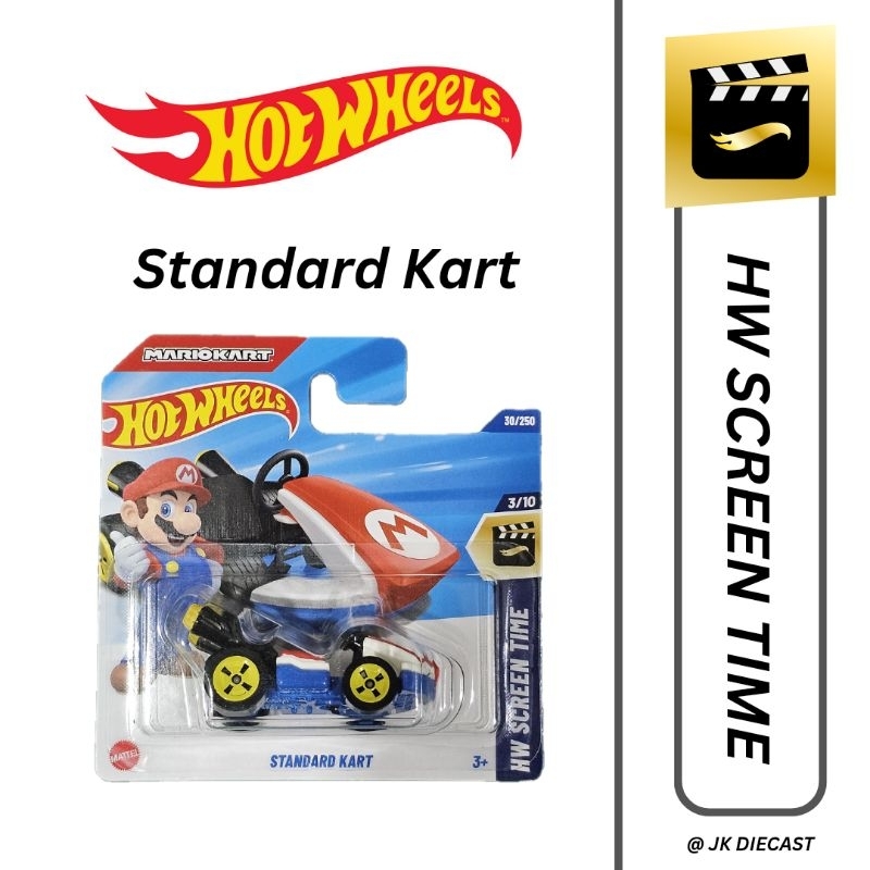 Super Mario Standard Kart Hotwheels 2024 Basic Cars | Shopee Malaysia