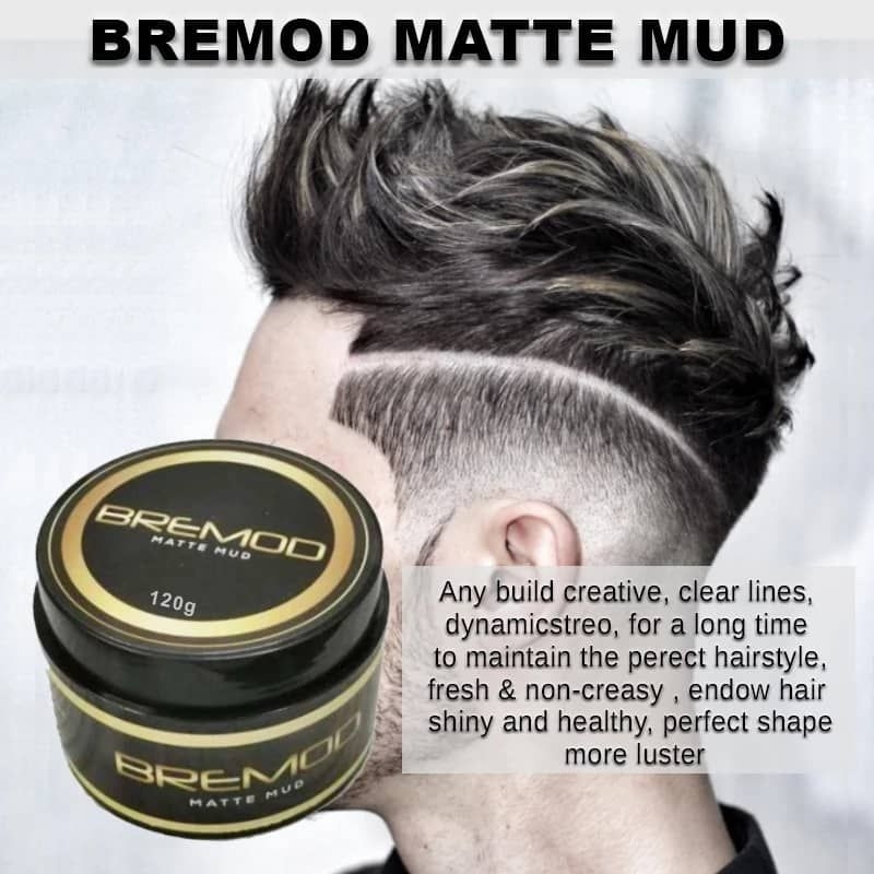 Hair Wax Bremod Hair Clay Wax Rambut Berkualiti Tinggi | Shopee Malaysia
