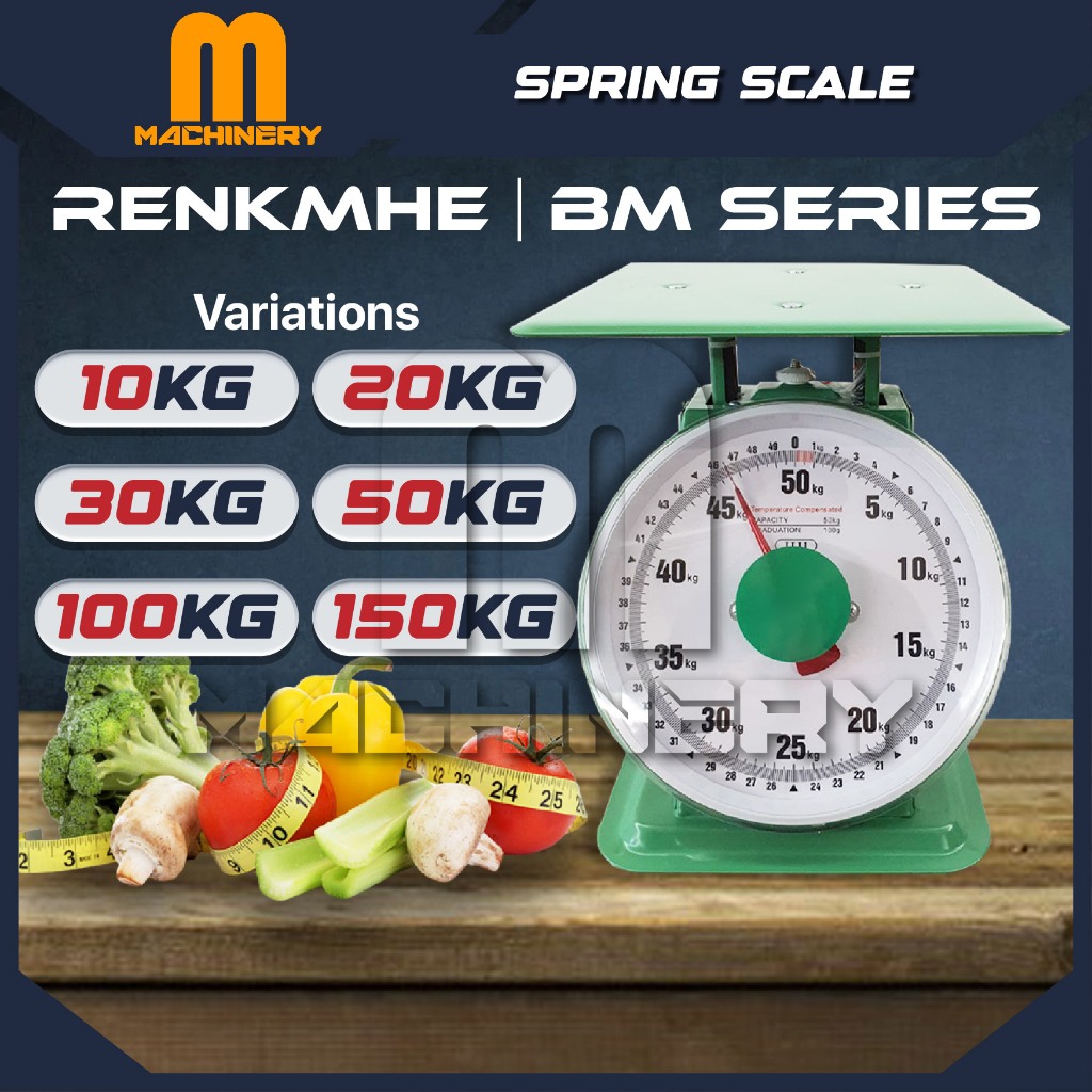 M.Machinery RENKMHE | BM SERIES 100KG 150KG Mechanical Weighing Scale ...