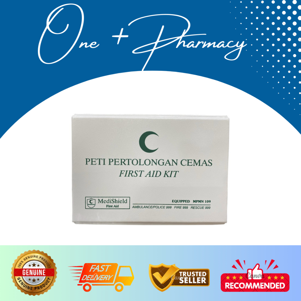 Medishield PVC First Aid Kit MPMN109 (Equipped) | Shopee Malaysia
