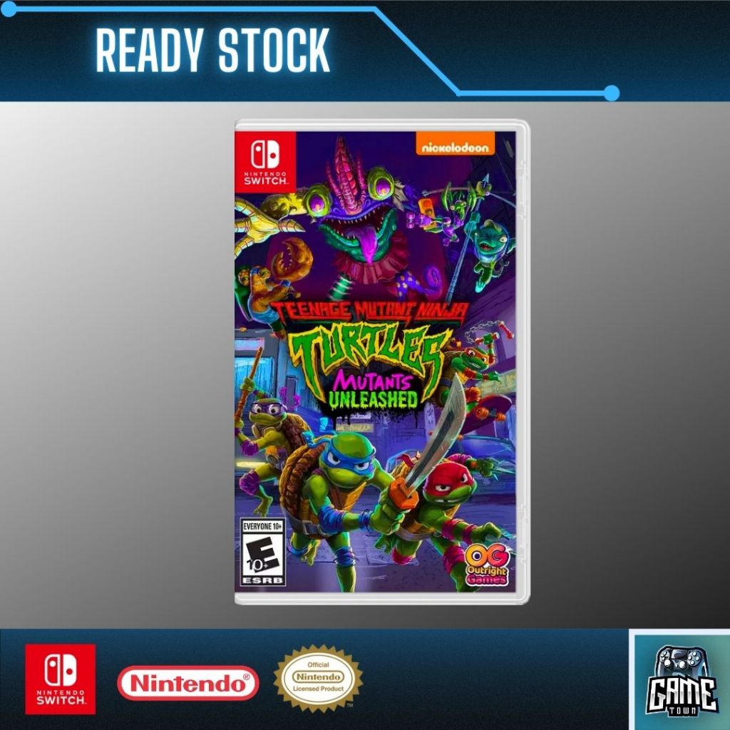 Nintendo Switch TMNT / Teenage Mutant Ninja Turtles Mutants Unleashed ...