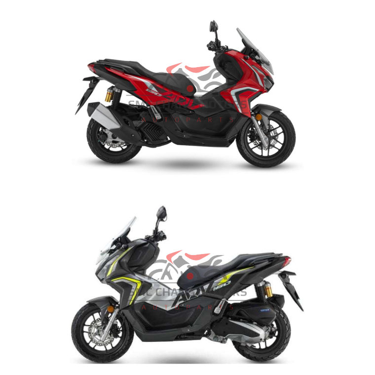 Honda Original ADV160 Cover Set & Stripe Set ( 06900-K0W-MA0ZA | 06900 ...