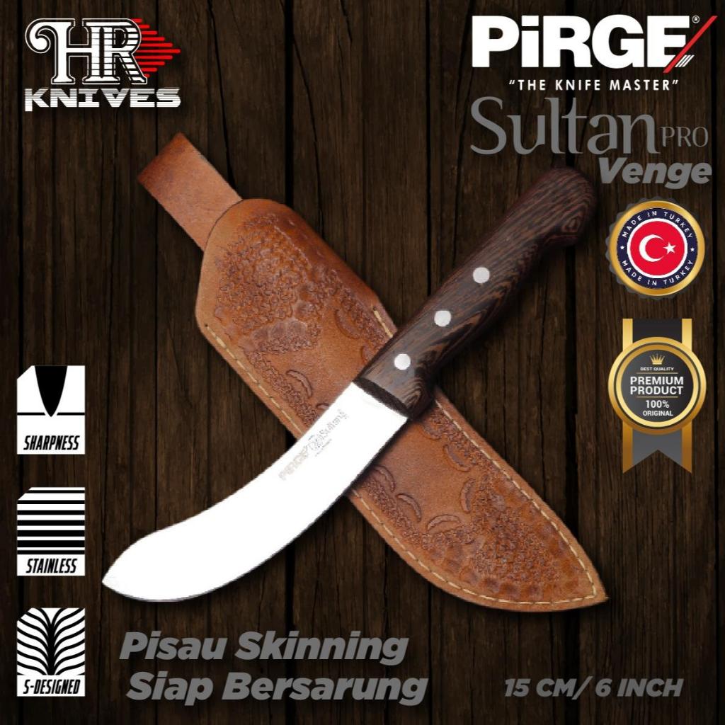 Pirge Venge Skinning Knife Bullnose 15 cm -Pisau Lapah -Bullnose ...