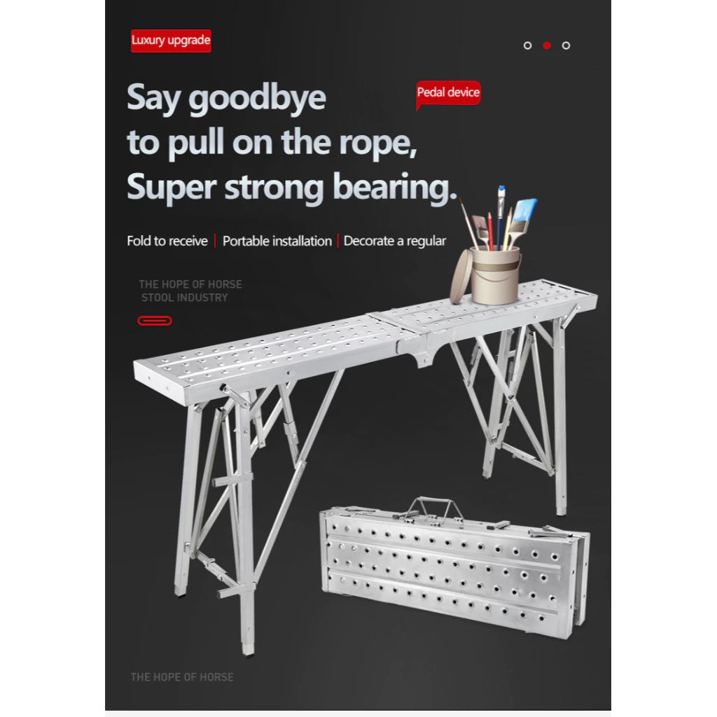 Foldable Working Platform Telescopic Lifting Workbench Platform High ...