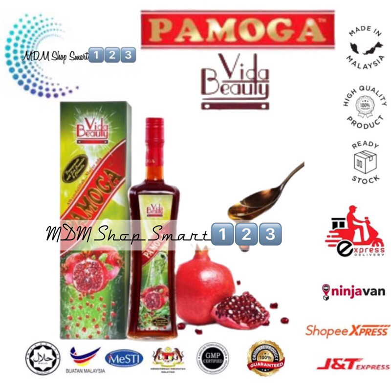 JUS PAMOGA 500ML VIDA BEAUTY💕 💯% ORIGINAL | Shopee Malaysia