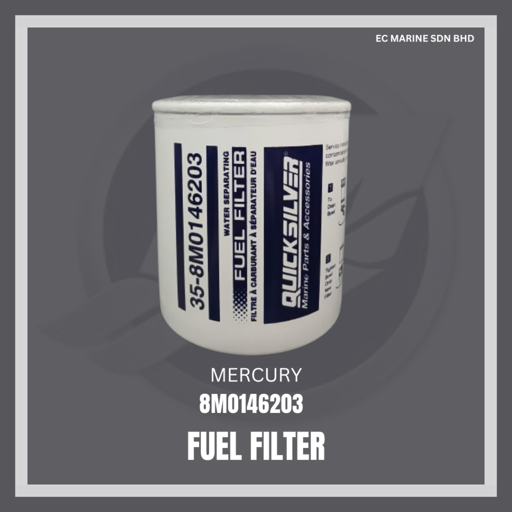 Quiksilver 8M0146203 Water Separating Fuel Filter | Shopee Malaysia