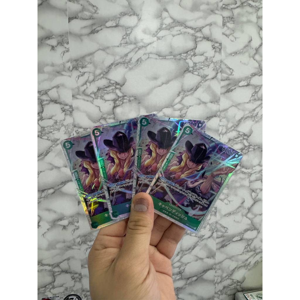 ONE PIECE TRADING CARD GAME - CAVENDISH (ALTERNATE ART)(AA)(P-SR)(EB01-012)(MEMORIAL COLLECTION ...