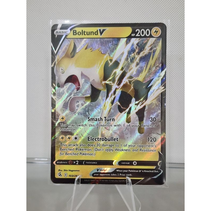 2021 Boltund V Card (Rare Holo) | Shopee Malaysia
