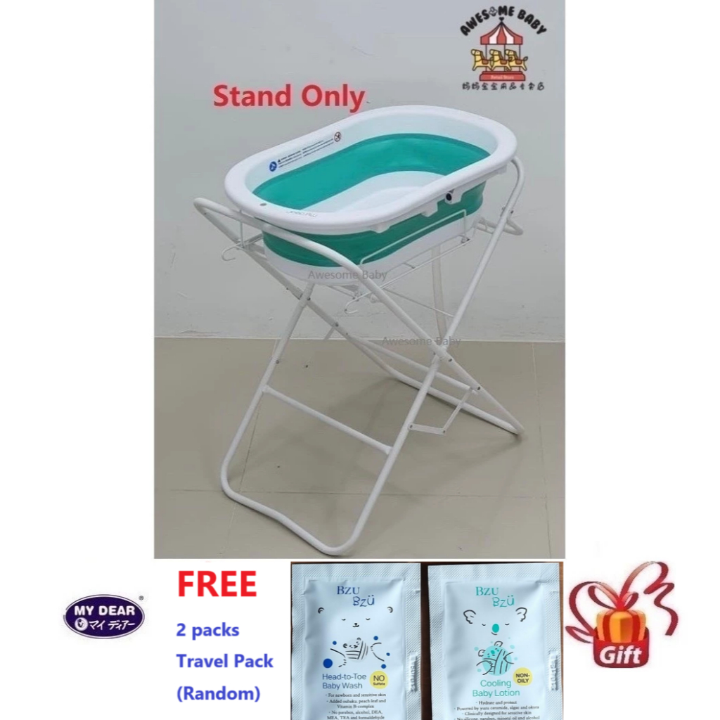6.6 Sales My Dear Foldable Bath Tub Stand Bath Stand Bath Rack FREE ...