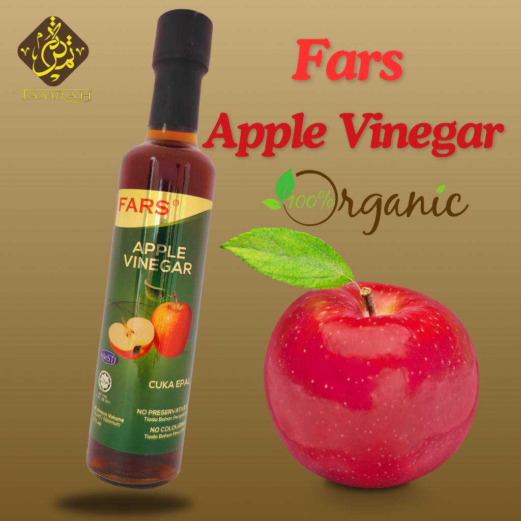 Fars Apple Vinegar / Cuka Epal / Organic / High Quality / Cuka ...