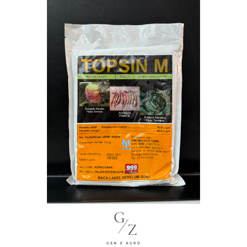 (500g) Ancom Fungicide Topsin M (Thiophanate-Methyl 70%) / Racun Kulat ...