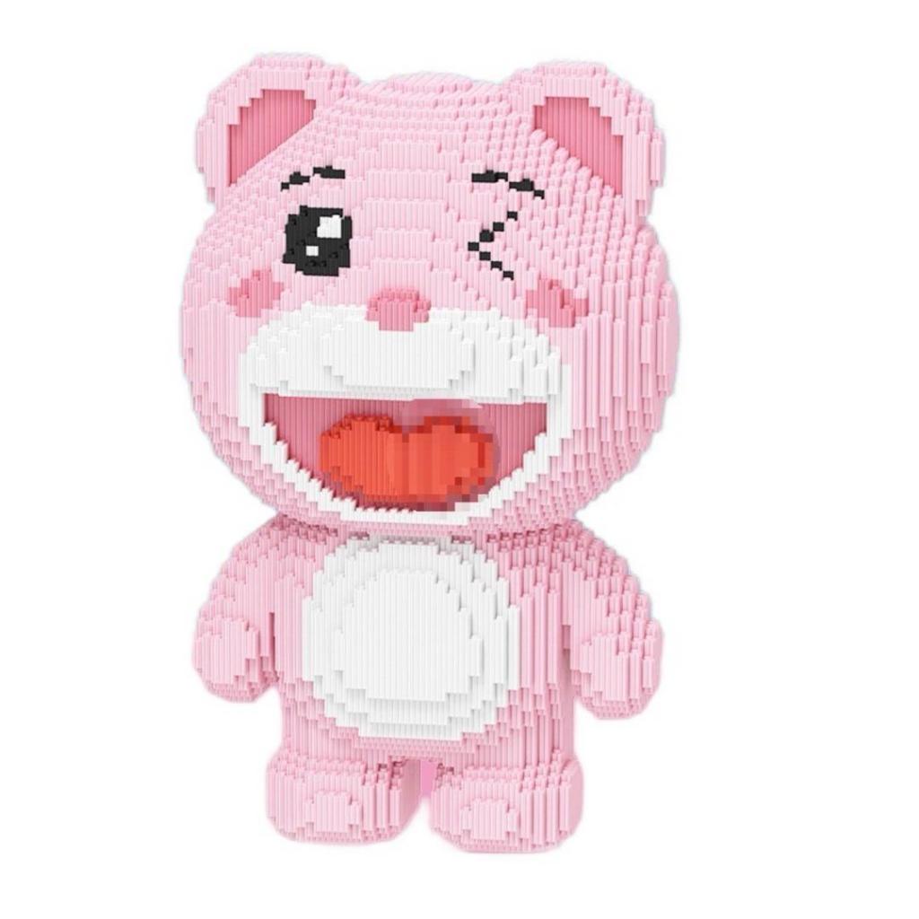 LOTSO 30CM COMEL PINK DAN PURPLE CONNECTION BRICK | Shopee Malaysia