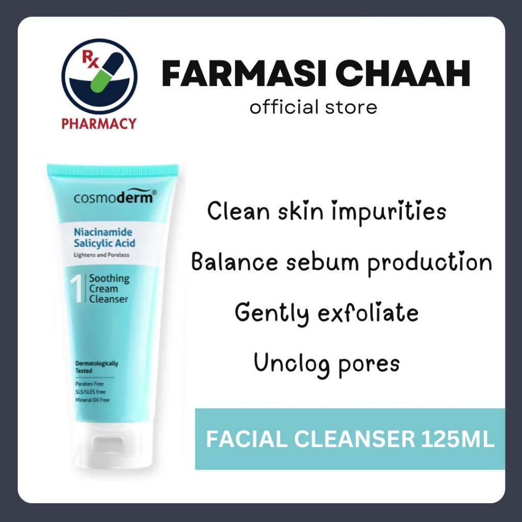 Cosmoderm Niacinamide Salicylic Acid Cream Cleanser 125ml | Shopee Malaysia