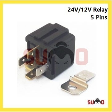 Universal Flasher Unit 24V / 12V - 5 Pins | Shopee Malaysia