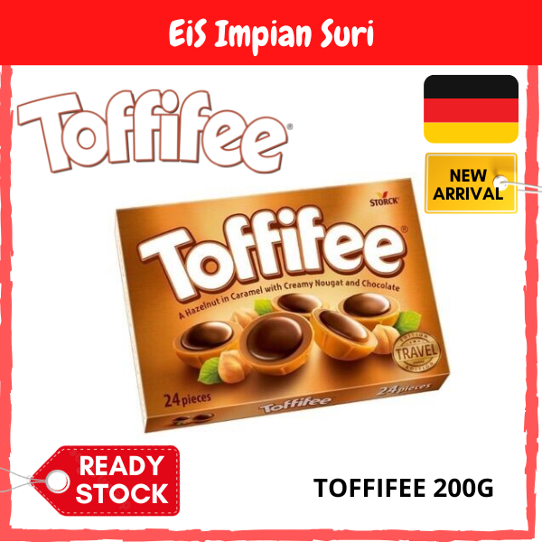 (Ready Stock!!) Toffifee 200g Hazelnut in Caramel Candy 24pcs 200g (Ice ...