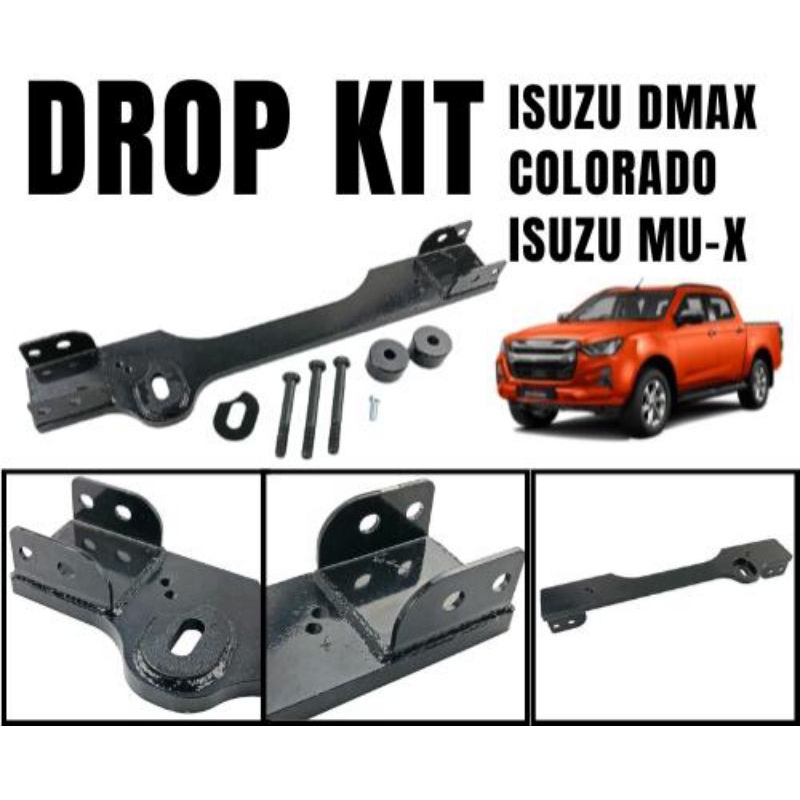 Front Bolt On Diff Drop Kits For Isuzu D-Max Dmax V-Cross MU-X 2.5L 3 ...