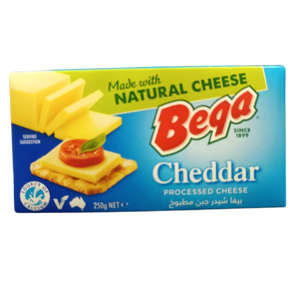 Beqa Cheddar Processed Cheese 250g/500g | Shopee Malaysia