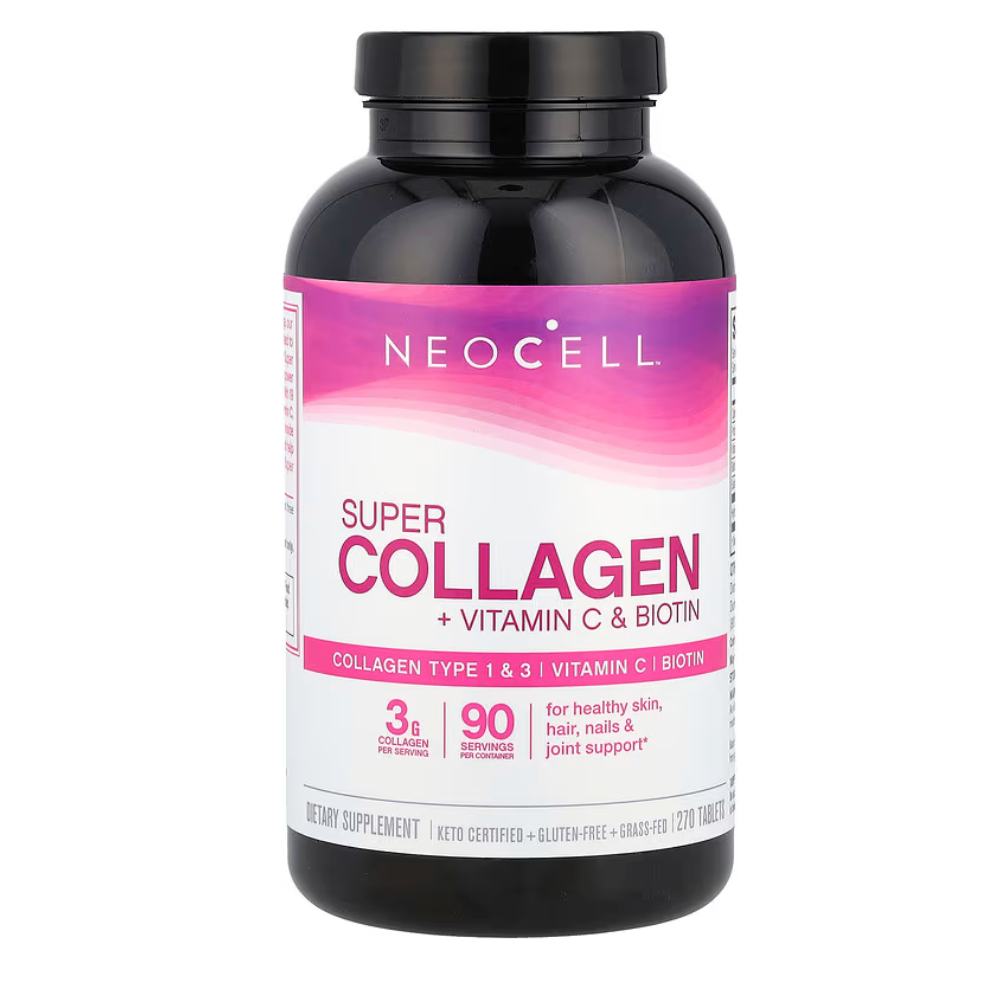 NeoCell, Super Collagen + Vit C , 180 Tablets | 270 Tablets | Shopee ...