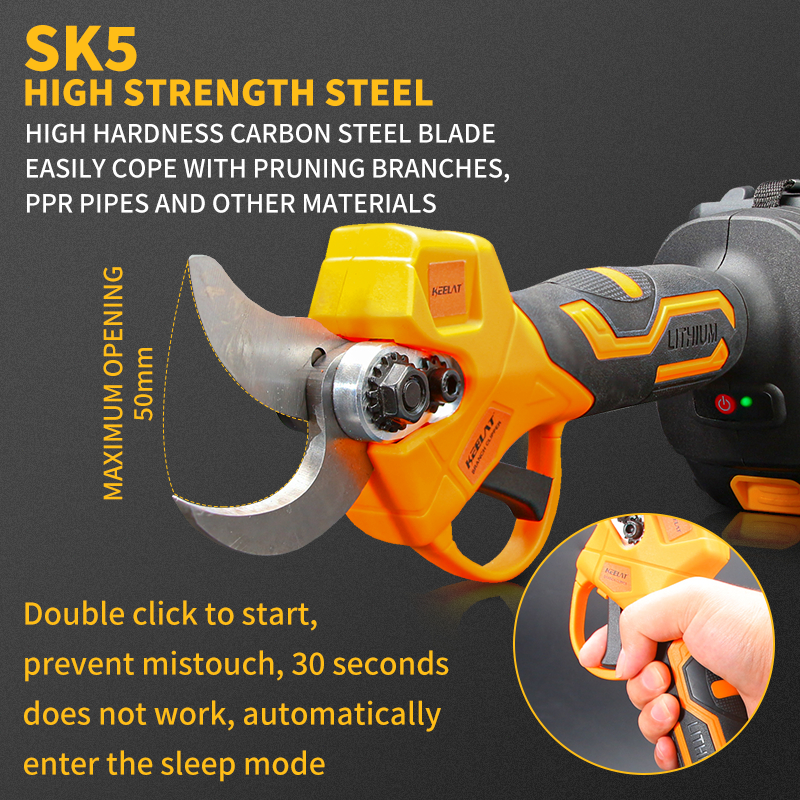KEELAT Sk5 Electric Pruning shear Pruning cutter cordless Garden ...