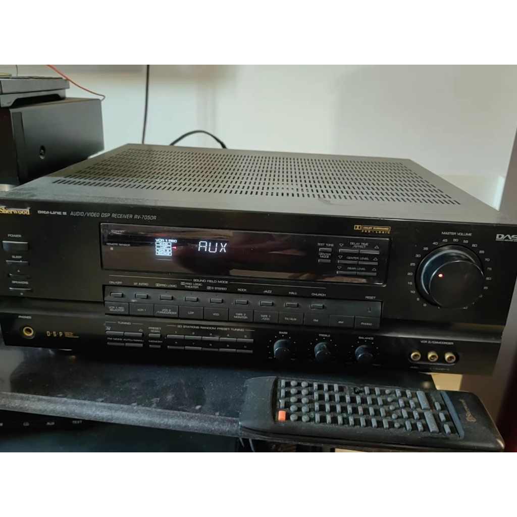 Sherwood RV-7050R high end quality HiFi amplifier powerful 5.1 channel ...