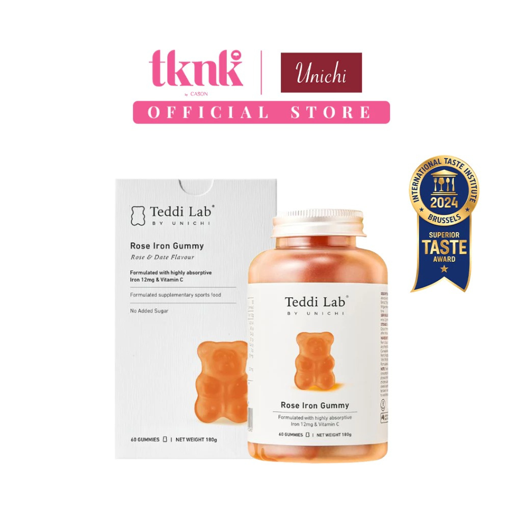 Unichi Teddi Lab Rose Iron Gummy | Shopee Malaysia