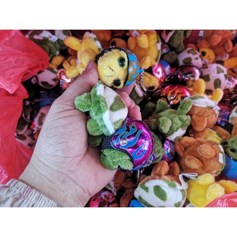Key chain penyu helmet (3pcs) | Shopee Malaysia