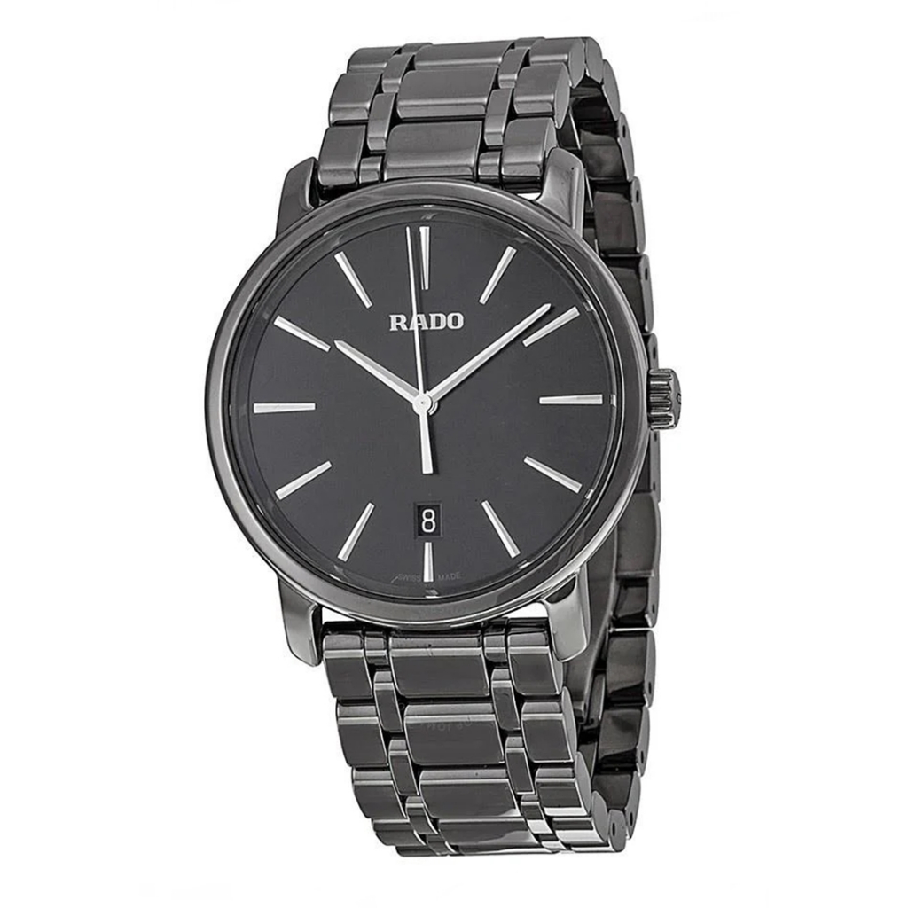 Rado DiaMaster Plasma Ceramic Quartz Men Watch RO-R14072177 | Shopee ...