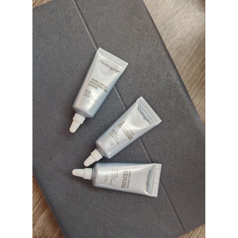 Neutrogena Visible Repair Regenerating Cream/Visible Repair Eye Cream/Visible Repair Serum ...