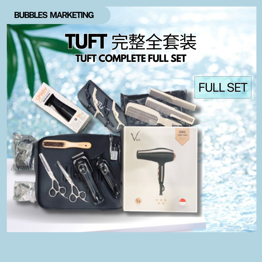TUFT Student Saloon Set Complete Full set Barber Gear Scissor Set Salon ...