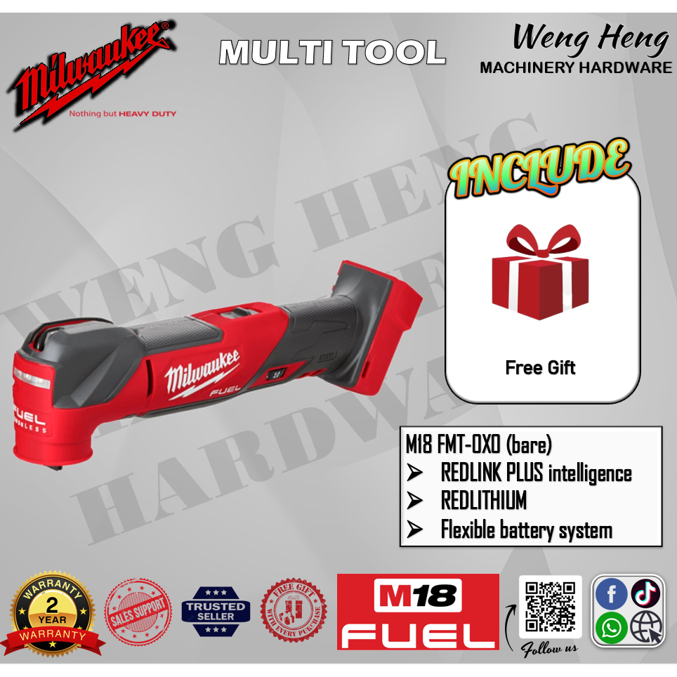 MILWAUKEE M18 FUEL Multi Tool - MODEL M18 FMT | Shopee Malaysia
