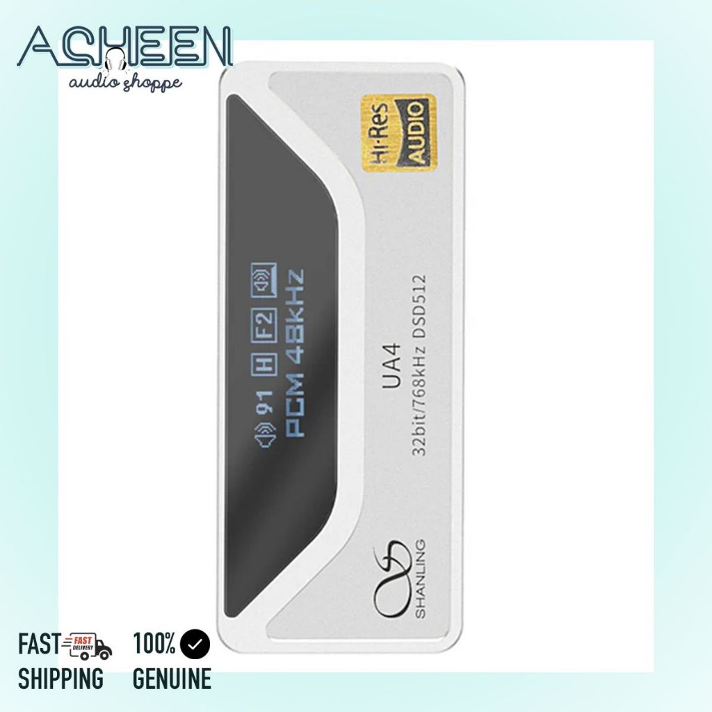 Shanling UA4 ES9069Q with OLED display Portable DAC & Headphone Amplifier | Shopee Malaysia