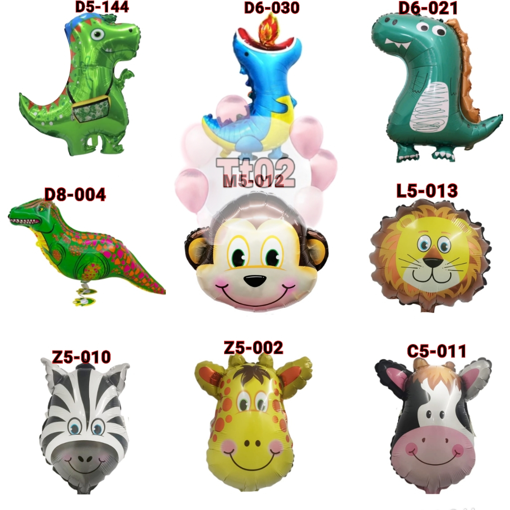Foil Belon Bertemakan Dinosaur & Safari ( Full Body ) | Shopee Malaysia
