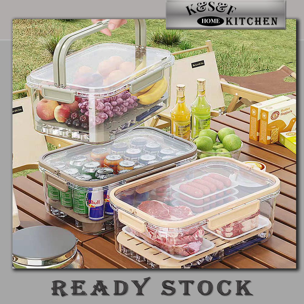 Food Grade Storage Box Refrigerator Handheld Crisper Box Organizer ...