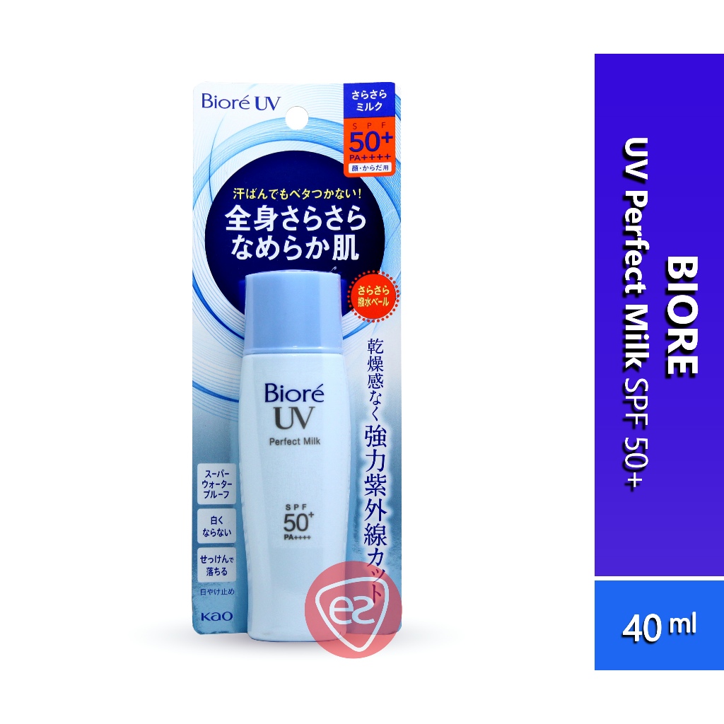 Biore UV Perfect Milk (Normal to Oily Skin) SPF 50+ PA++++ 40ml (For ...