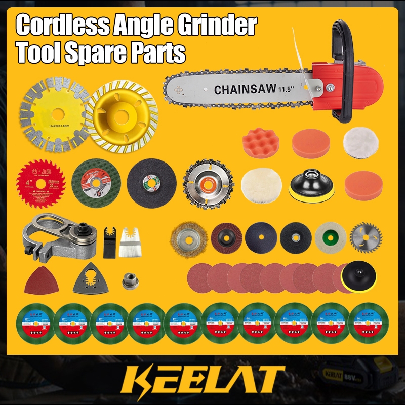 KEELAT Angle Grinder Refit Tool Spare Parts Professional Metal Cutting ...