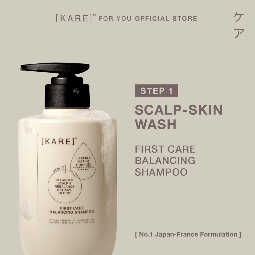 [KARE] FIRST CARE BALANCING SHAMPOO 500ml | Shopee Malaysia