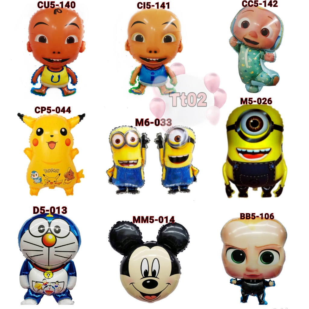 Foil Belon Watak Kartun/Animasi ( Full Body ) | Shopee Malaysia