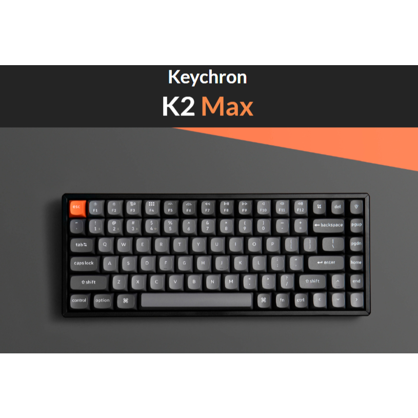 # Keychron K2 Max - 75% RGB Backlight Hot-Swappable Wireless Mechanical ...