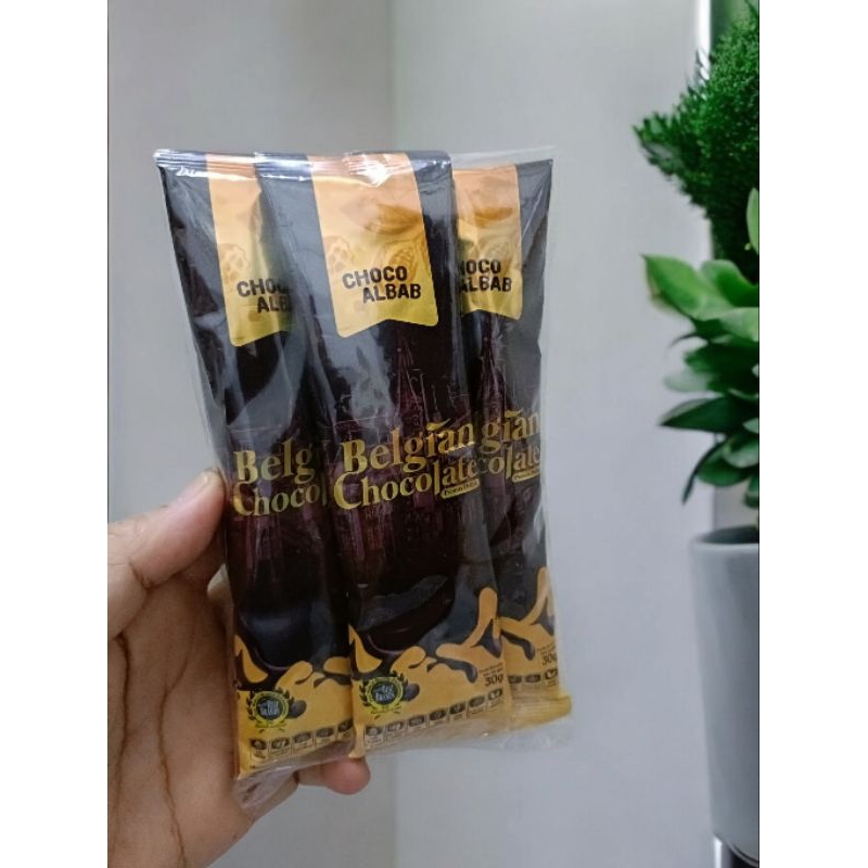 3 Sachet Belgian Chocolate Premix Drink Choco Albab | Shopee Malaysia
