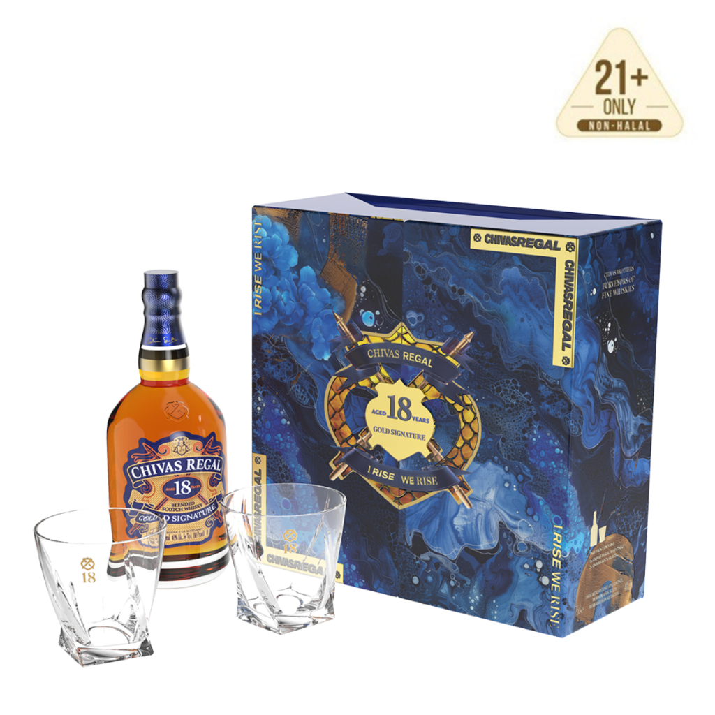 Chivas Regal 18 Years Old Blended Whisky Gift Set (750ML) | Shopee Malaysia