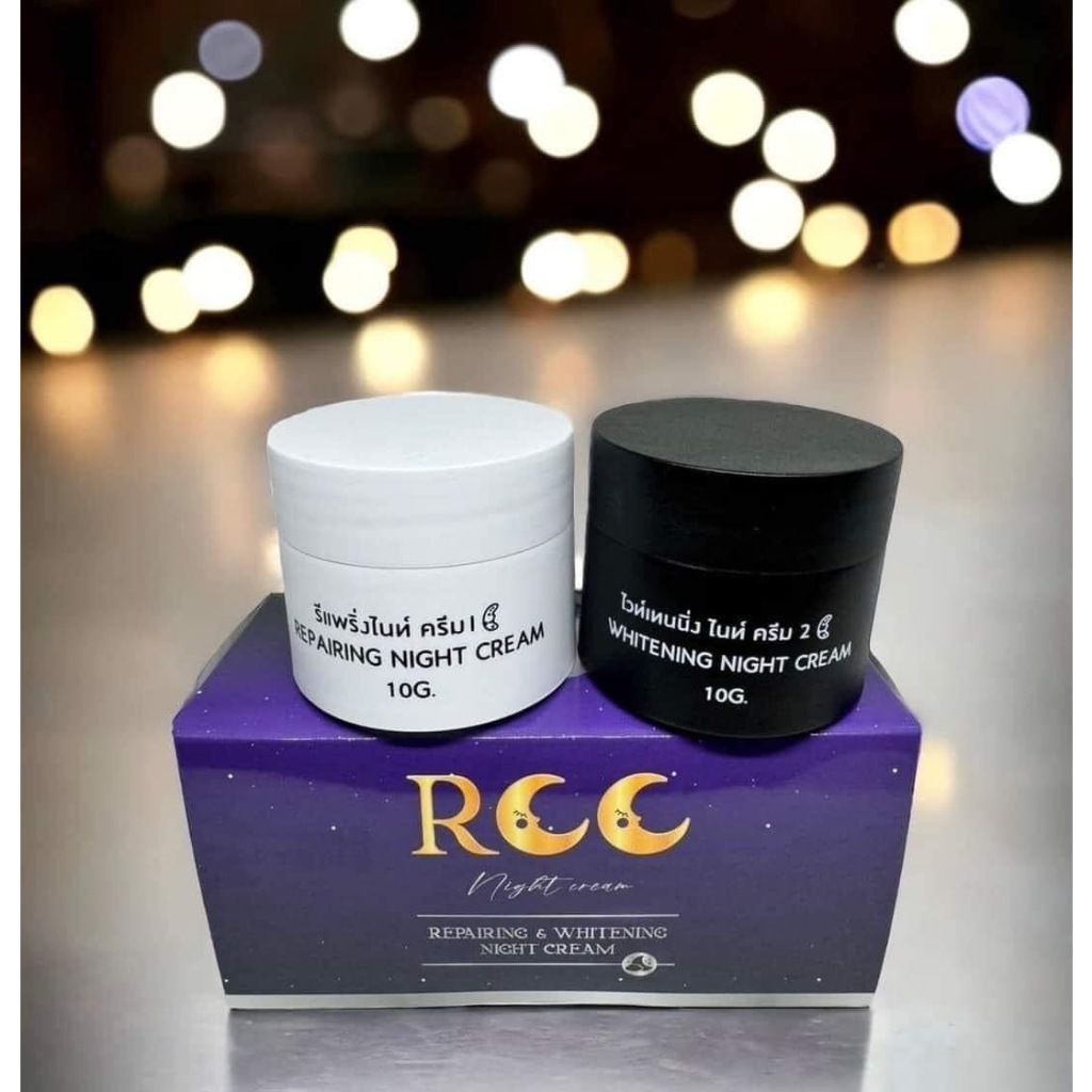 [READY STOCK] Thailand RCC Repairing Night Cream (10G) & Whitening ...