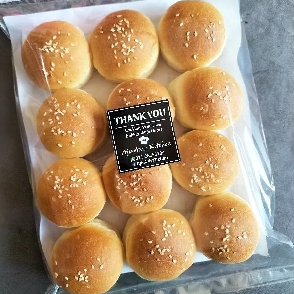 Roti mini burger (mini burger bun 12 pcs) | Shopee Malaysia