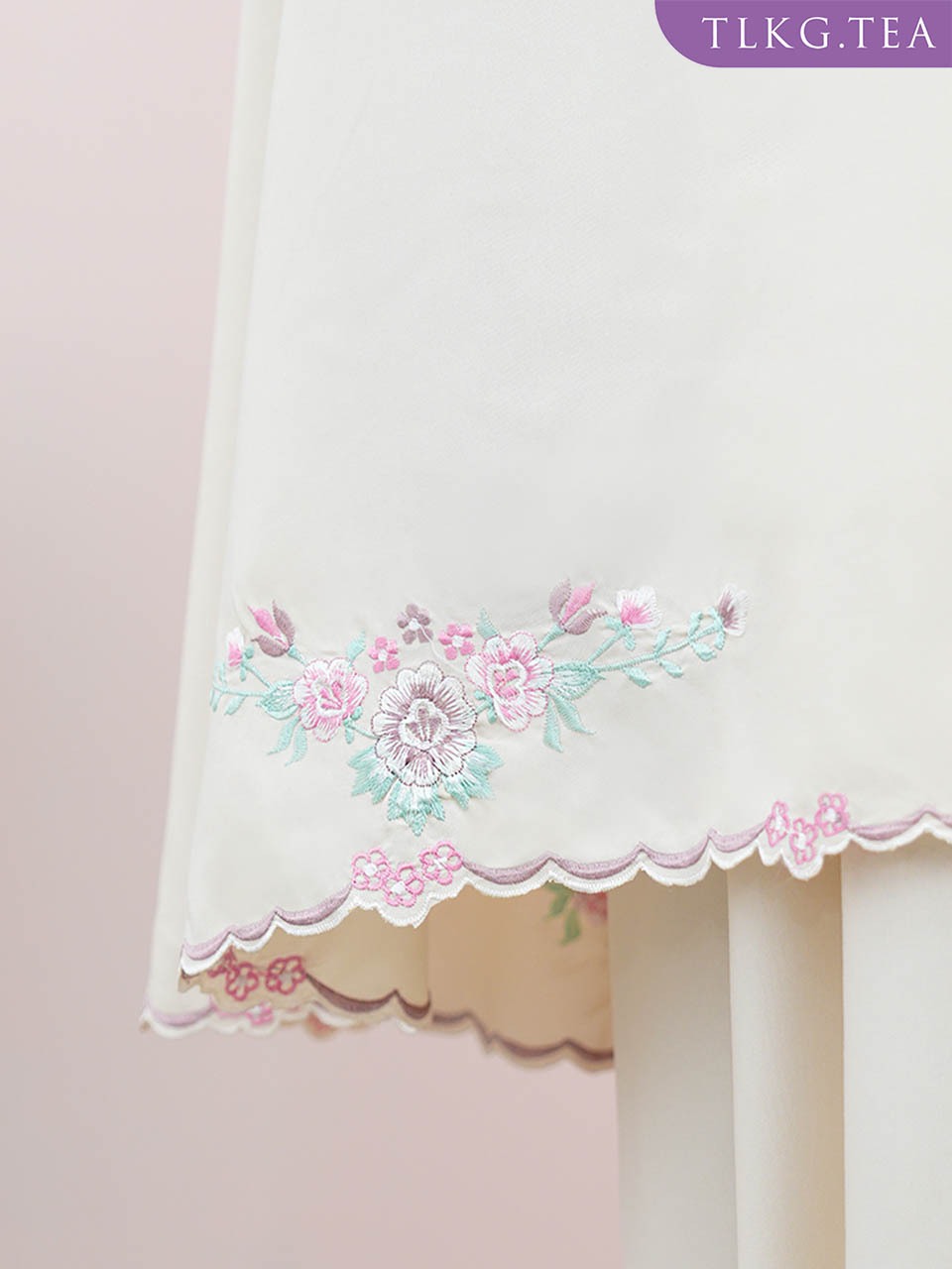 SEROJA | Tea Basic Telekung by Telekungtea | Cotton Embroidered ...