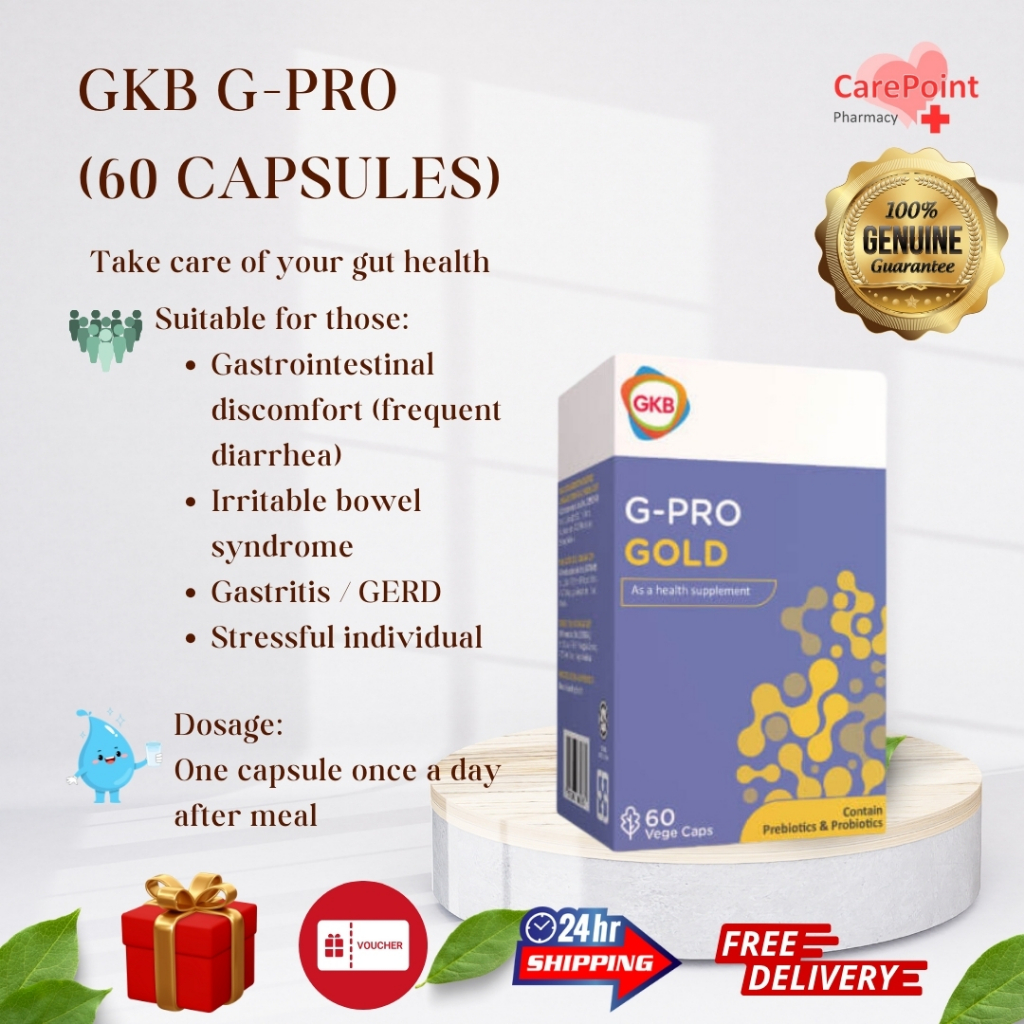 GKB G-Pro Gold Probiotics- BEST probiotics for adult {80 billions per ...