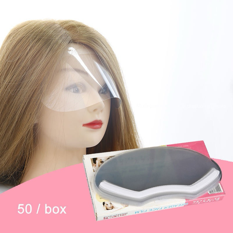 Disposable Salon Barber Use Face Cover Shield Eye Shield 50pcs/box ...