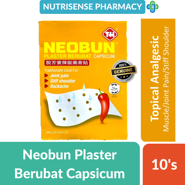 NEOBUN PLASTER BERUBAT CAPSICUM 10'S | Shopee Malaysia
