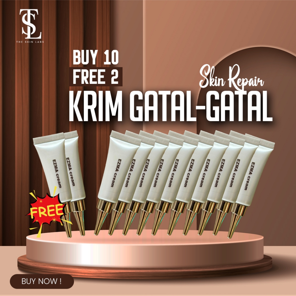 [PROMO BUY 10 FREE 2] KRIM GATAL-GATAL (Gatal/Luka/Kayap/Impetigo/Kurap ...