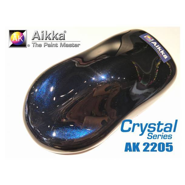AIKKA AK2205 CRYSTAL BLUE *** CRYSTAL EFFECTV SERIES 2K PAINT | Shopee ...